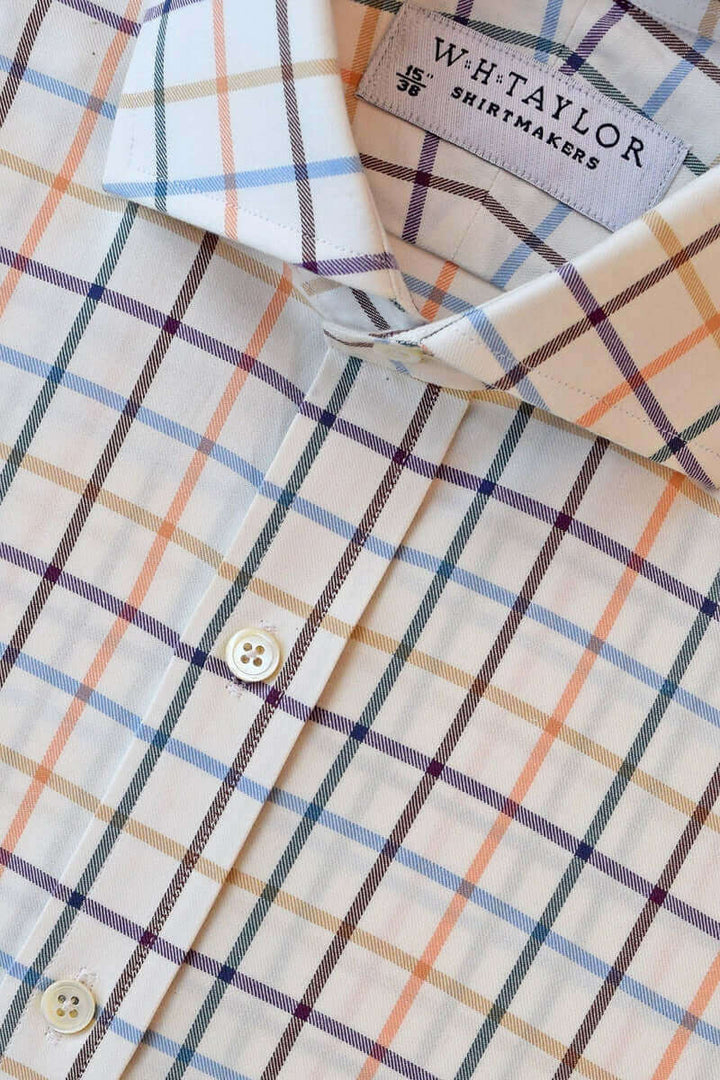 Checked Formal Shirts | Bespoke Dress Shirts – W.H Taylor Shirtmakers